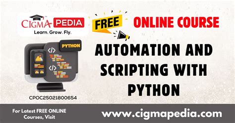 Automation And Scripting With Python Free Online Course Cigma Pedia