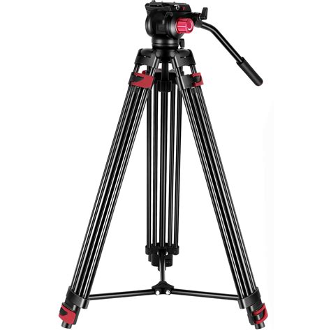 Neewer DS 801 Heavy Duty Aluminum Tripod System 66600617 B H