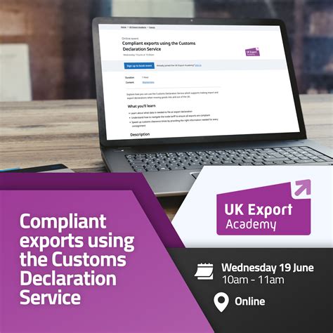 Uk Export Academy Compliant Exports Using The Customs Declaration