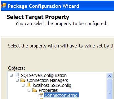 SSIS Package Configuration Create SSIS Package Configuration