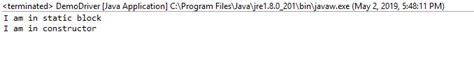 Exploring Static Blocks In Java BunksAllowed