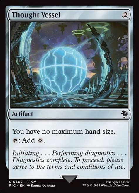Thought Vessel Final Fantasy Commander 368foil Version Is Surge