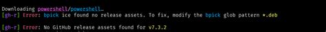 Bug Gh R Error No GitHub Release Assets Found For V Issue Zdharma Continuum