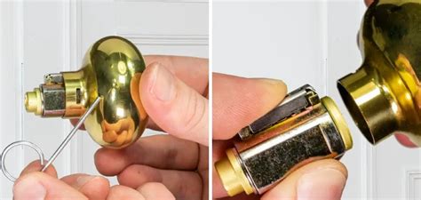 How To Remove Lock Cylinder From Schlage Door Knob Easy Steps