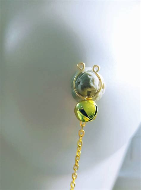 Belly To Nipple Chain Sexy Non Piercing Nipples Jewelry With Etsy