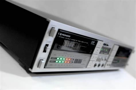 Двухкассетная Дека Pioneer CT-Y8W, 1983г — Винтажная Аудиотехника