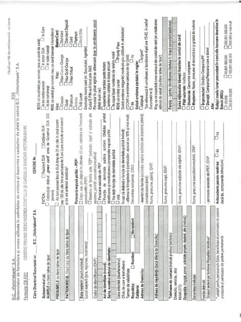 Cerere Card Bancar Pdf