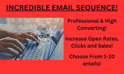 write an incredible high converting email sequence by aaronforcopy fiverr
