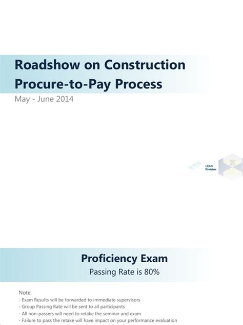 ref construction p2p roadshow pdf procurement consultant