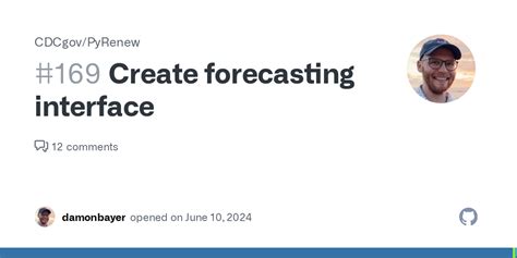 Create Forecasting Interface Issue CDCgov Multisignal Epi Inference GitHub