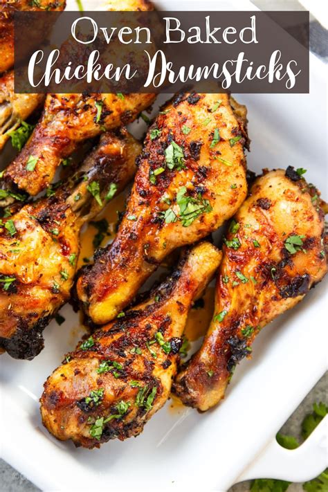 Oven Baked Chicken Drumstick Recipes