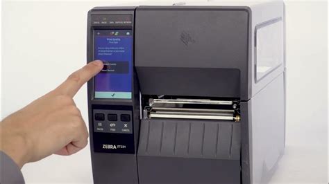How To Auto Calibrate The Zebra Zt231 Youtube