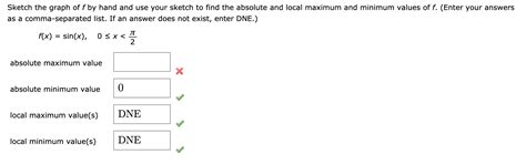 solved sketch the graph of f by hand and use your sketch to