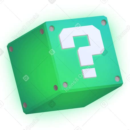 Cube With Question Mark PNG SVG