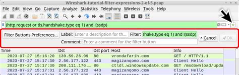 Wireshark Tutorial Display Filter Expressions