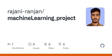 github rajani ranjan machinelearning project