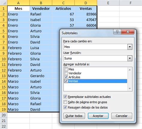 Cómo Agrupar Filas En Excel Excel Total