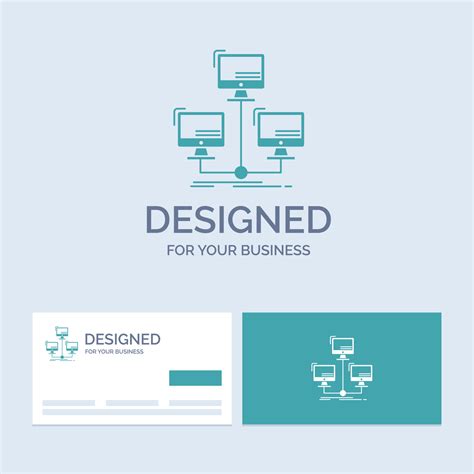 Database Distributed Connection Network Computer Business Logo
