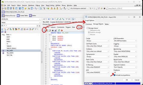 Toad Not Generating Ddl For Automatic Partitions Toad For Oracle