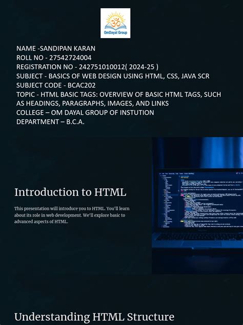 Basics Of Web Design Using Html Css Pdf Html Html Element