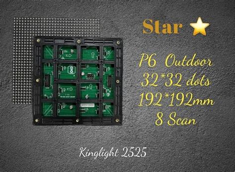 P6 Outdoor Smd Rgb Kinglight Led Display Module Panel At 825 Piece P10 LED Module In Mumbai