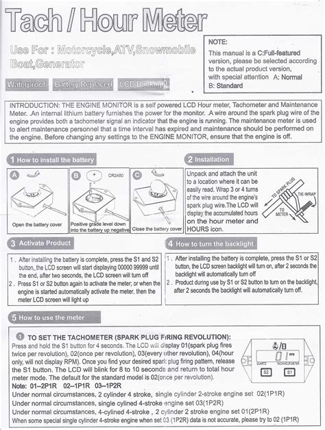 How To Wire A Tiny Tach Step By Step Diagram Guide