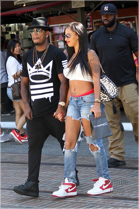 Exclusive Ne Yo Takes His Girlfriend To The Movie Theaters In Hollywood Sandra Rose