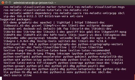 Installing A Jetson TX2 Jackal Tutorials 0 6 0 Documentation