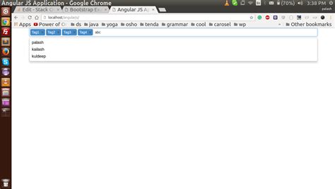 Angularjs Ng Tags Input Autocomplete Display Non Query Matched Result