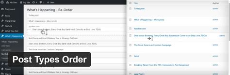 How To Reorder Wordpress Posts And Pages