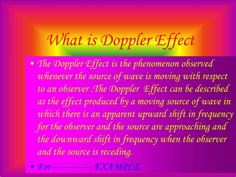 PPT Doppler S Effect PowerPoint Presentation Free Download ID 5649372