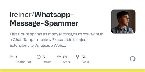 Github Lreinerwhatsapp Message Spammer This Script Spams As Many