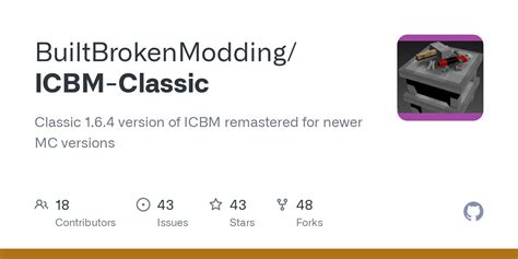 github builtbrokenmodding icbm classic classic 1 6 4 version of icbm
