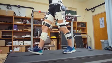 Exoskeleton Splits Leg Torque To Return Stroke Patients Natural Gait