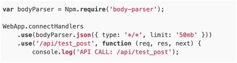 Rest Api With Large Post Requests Help Meteorjs Forums