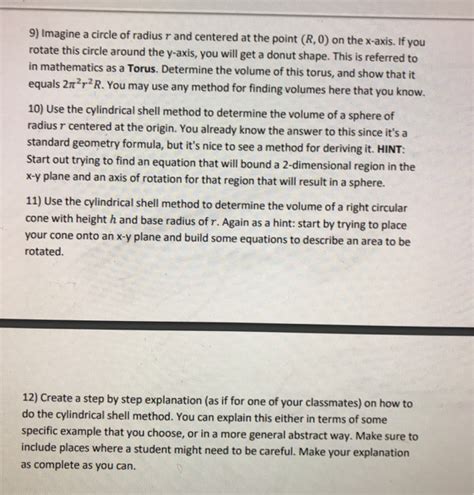 Solved Imagine A Circle Of Radius R And Centered At The Chegg