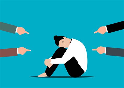 Download Harassment Bullying Surrounded Royalty Free Vector Graphic