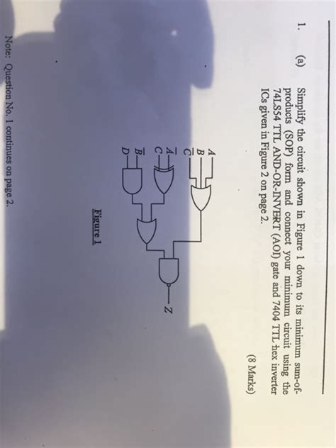 Solved A Simplify The Circuit Shown In Figure Down To Chegg Com