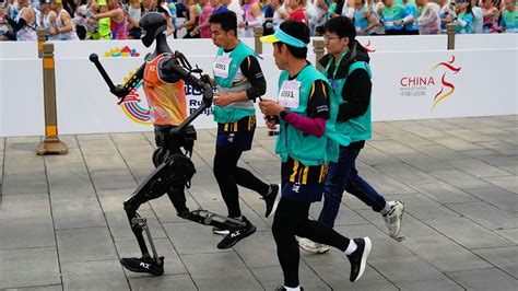 Are Humanoid Robots Faster Than Actual Humans China Finds Out In First Half Marathon Race