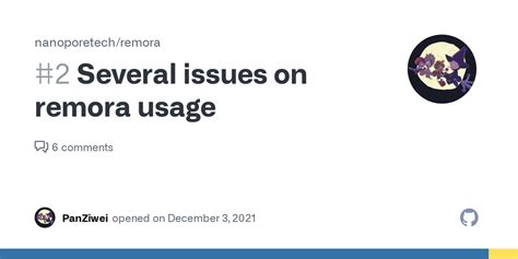 several issues on remora usage · issue 2 · nanoporetech remora · github