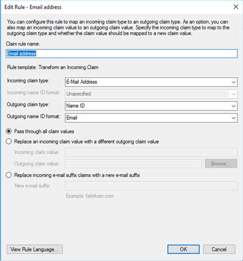 Saml Adfs Claims Emailaddress Urn Format Version Mismatch Stack