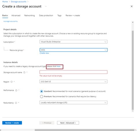 Upgrade An Azure Blob Storage Account Type From Blobstorage Or Gpv1 To Gpv2