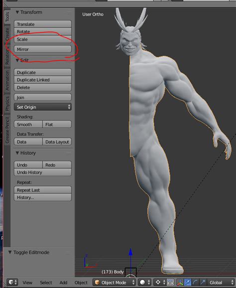 Modeling How To Mirror After Starting Sculpt With Multires Modifier