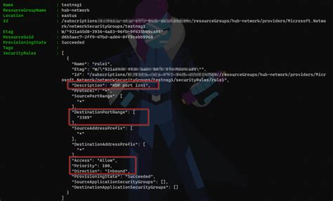 Powershell Ile Network Security Group Icine Kural Eklemek Towershell