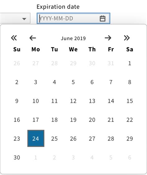 Datepicker Component · Folio Ux Docs · Ux Prototypes Guidelines And Assets