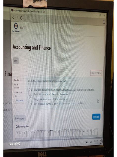 Accounting And Finance Exit Exam 2016 Ec Pdf