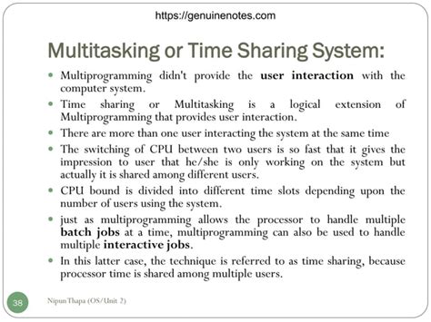 Unit 1 Operating System Overview And Introduction Pdf