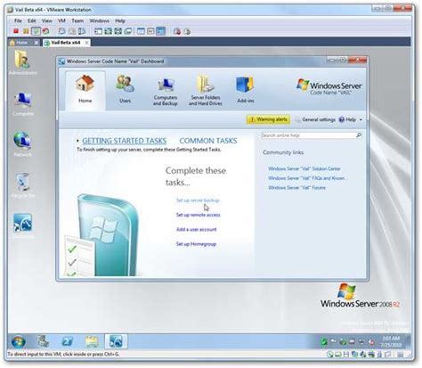 How To Install Windows Home Server Beta Vail On VMware Workstation