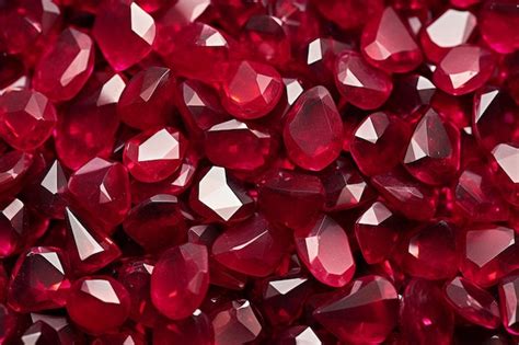 Premium Photo Solid Ruby Red Background For Gemstone Quality