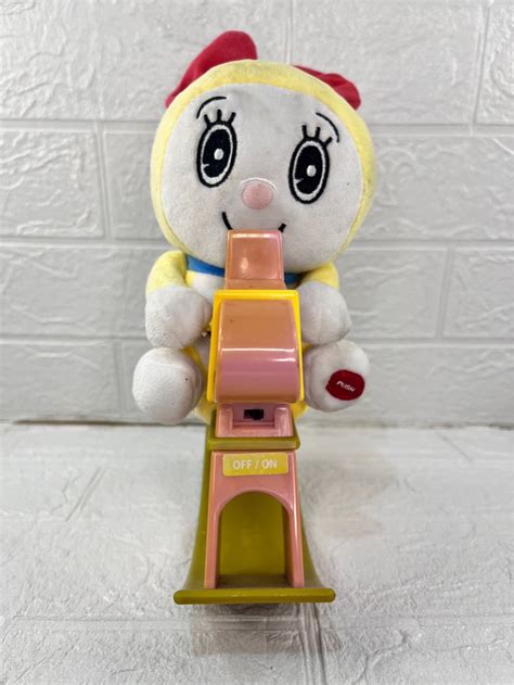 Doreamon Dorami In Rocking Horse Battery Operated X Plushstufftoy